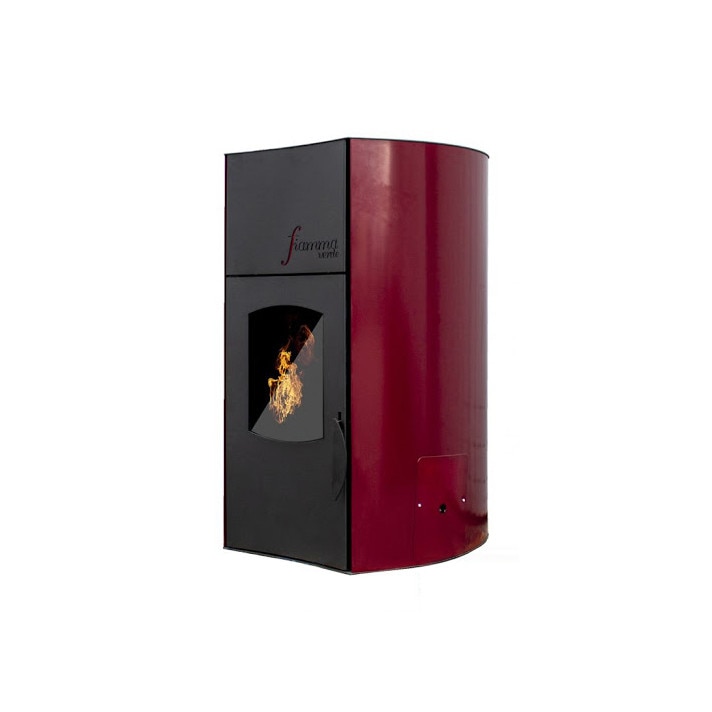 Centrala peleti Fornello Fiamma Bordeaux WI FI 25 kw, pompa, vas ...