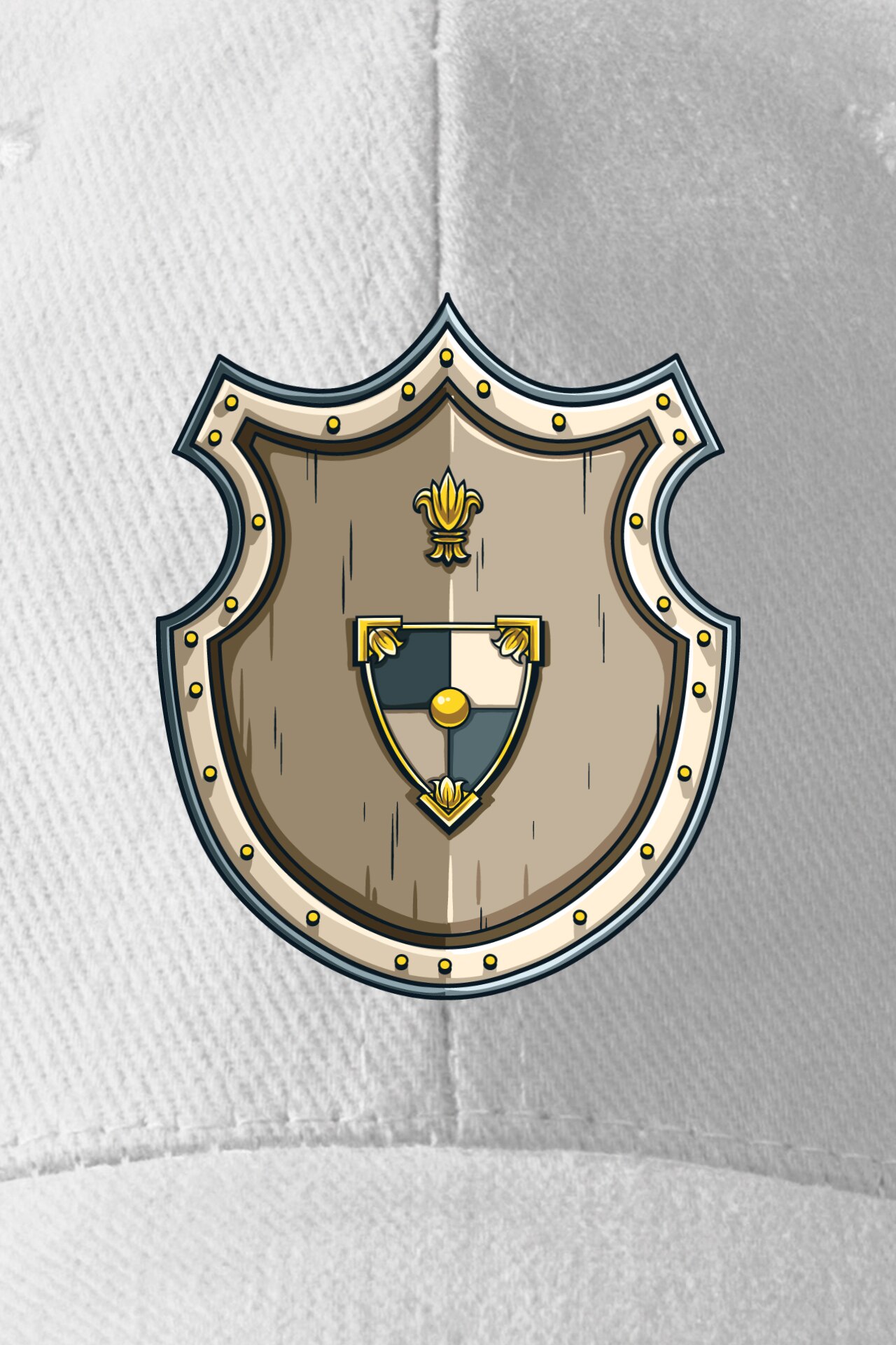 Sapca personalizata, Scut, Adler, Alb, Catarama metalica reglabila ...