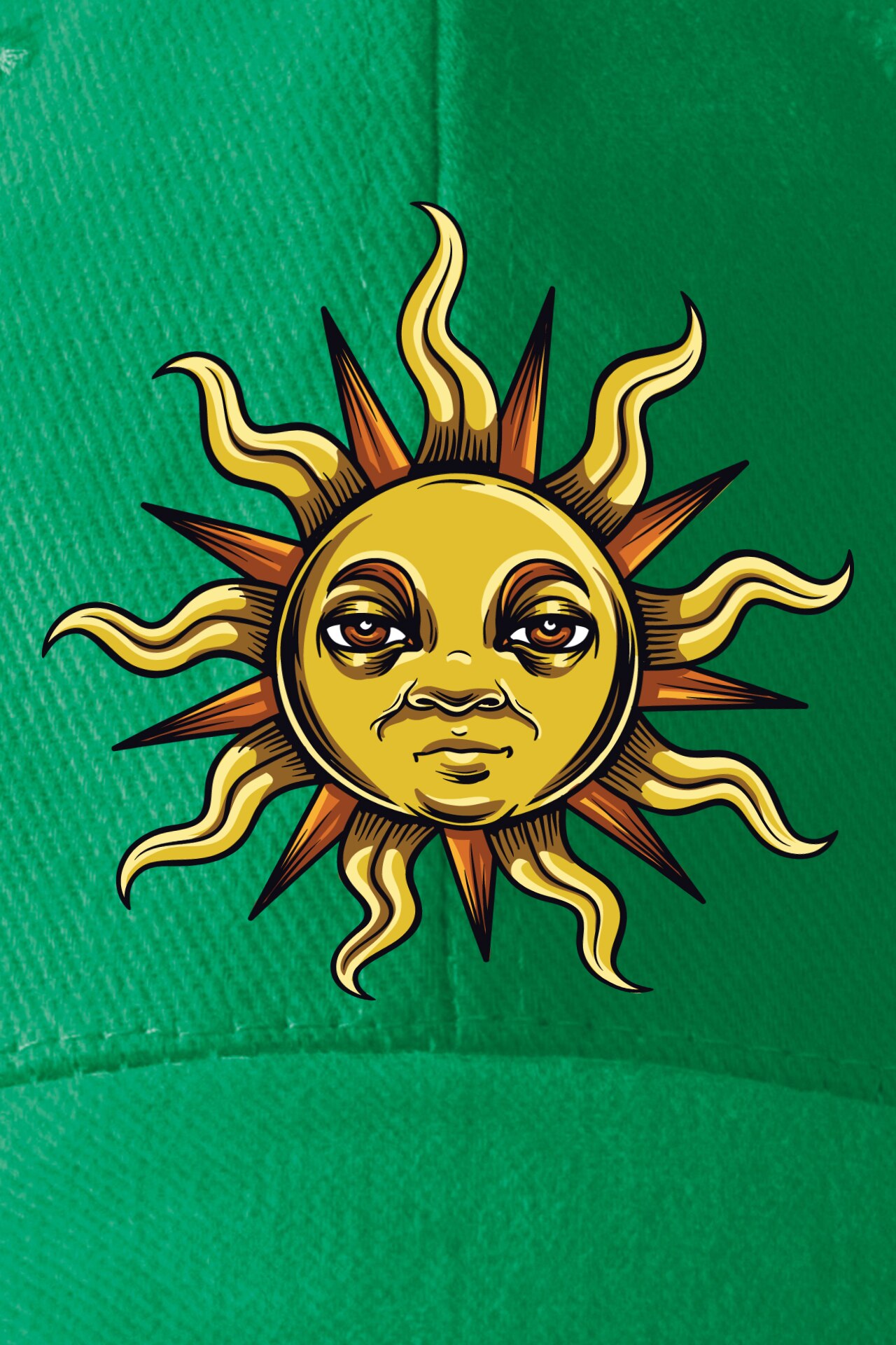 Sapca personalizata, Soare, Adler, Verde, Catarama metalica reglabila ...