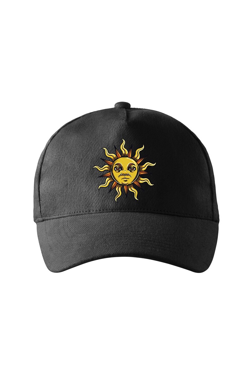 Sapca personalizata, Soare, Adler, Negru, Catarama metalica reglabila ...