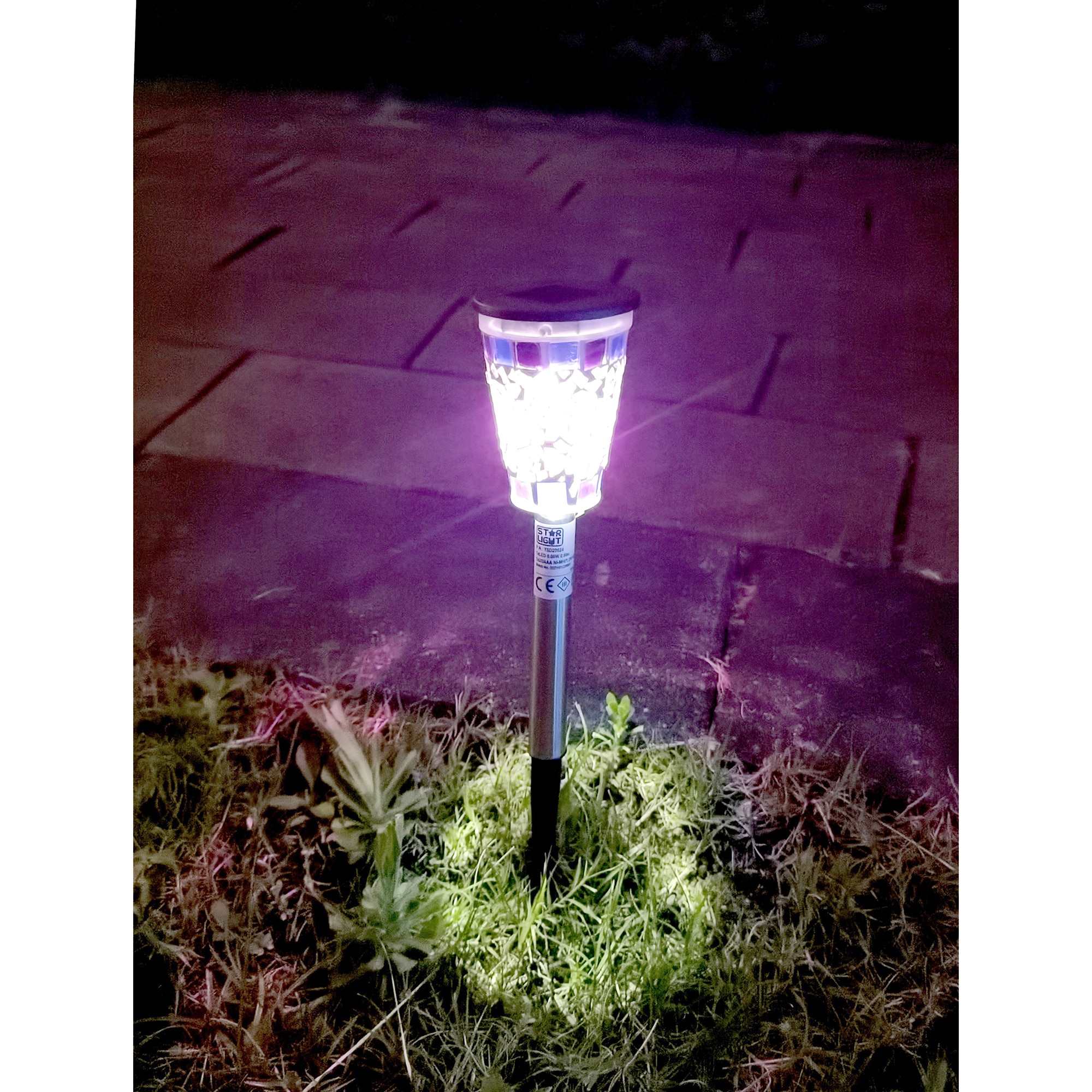 Pachet 6 lampi solare LED de exterior pentru gradina Star-Light ...
