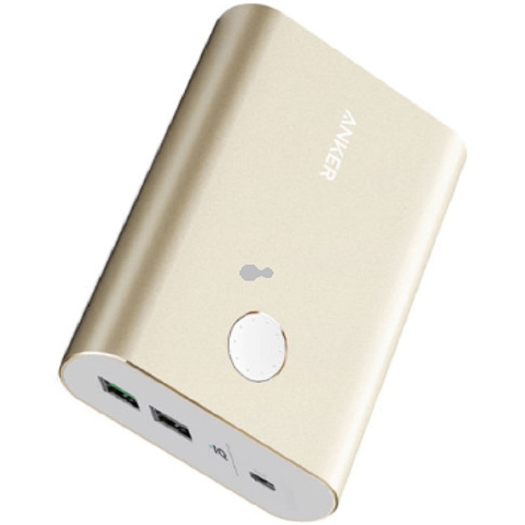 Acumulator extern Anker PowerCore+, 13400 mAh, Auriu - eMAG.ro