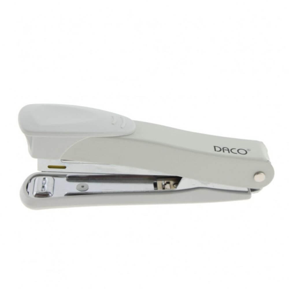 Capsator DACO Numarul 10, 12 Coli, Corp Metalic Alb - eMAG.ro