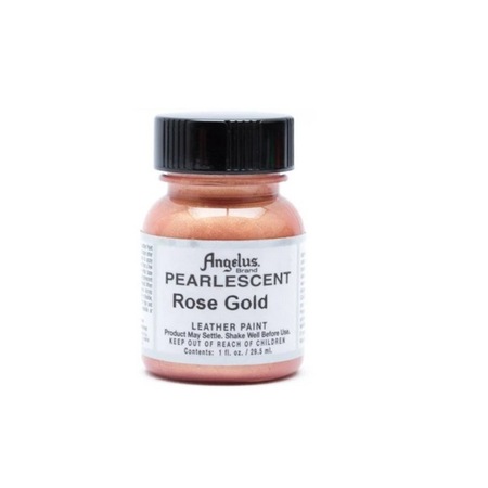 Vopsea acrilica Rose Gold pentru piele, Angelus Perlata 29,5ml - eMAG.ro