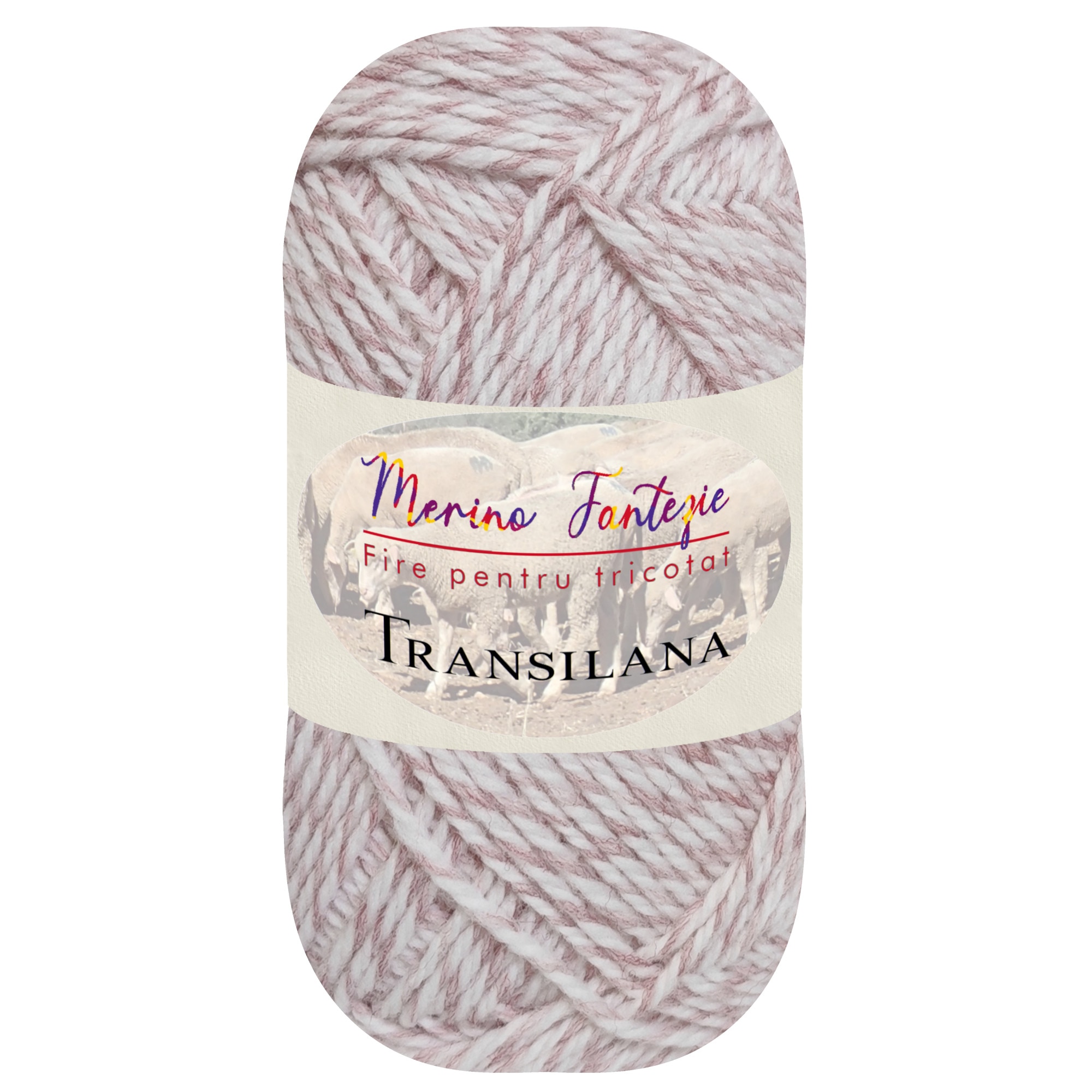Fir pentru tricotat, Transilana, Merino Fantezie, 100% lana merinos ...