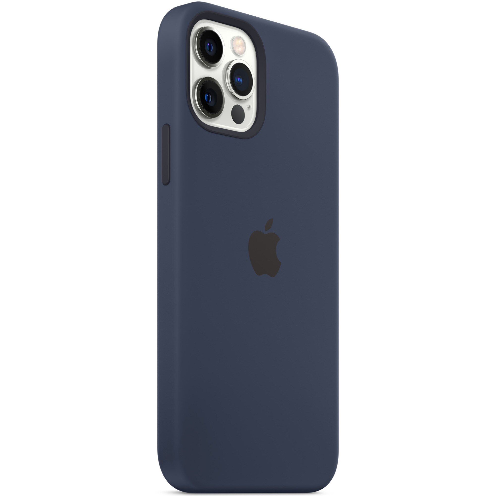Apple iPhone 12 | 12 Pro Szilikon tok, MagSafe, Deep Navy - eMAG.hu