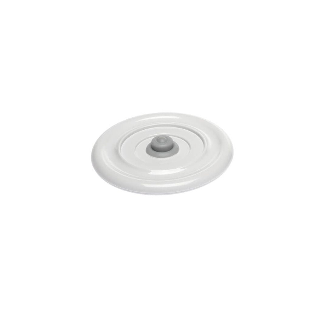 Capac borcan pentru vidare, STATUS, 13.5 cm, Alb - eMAG.ro