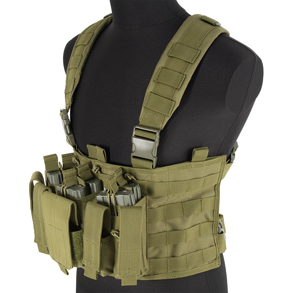 Тактически колан Chest Rig Scout Olive GFC Tactical - eMAG.bg