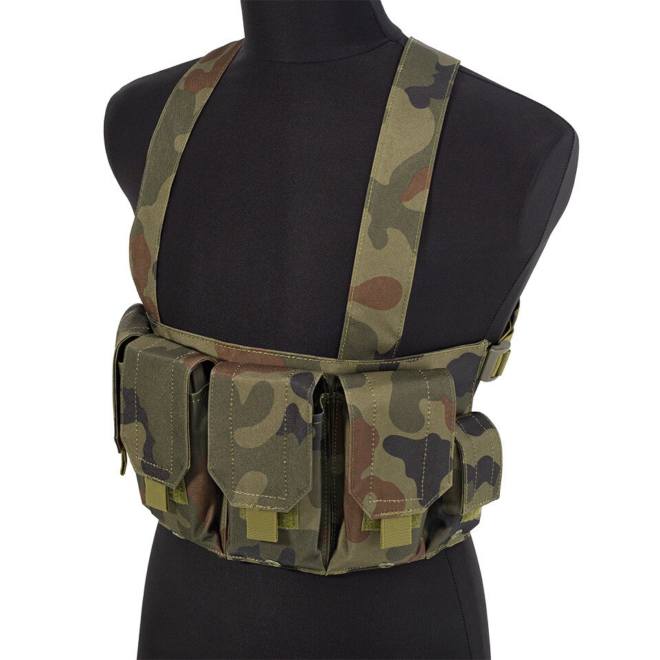 Ham Tactic Chest Rig Woodland P. GFC Tactical - eMAG.ro
