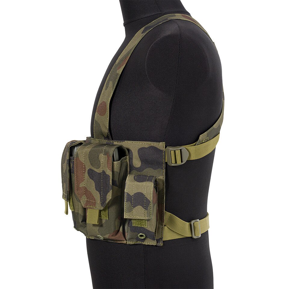 Ham Tactic Chest Rig Woodland P. GFC Tactical - eMAG.ro