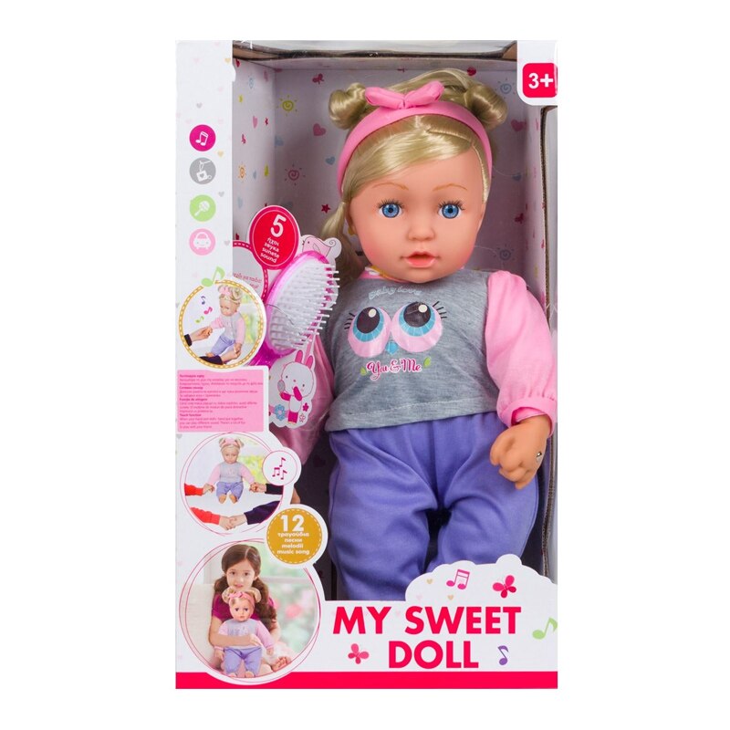 Bebelus interactiv My Sweet Doll - eMAG.ro