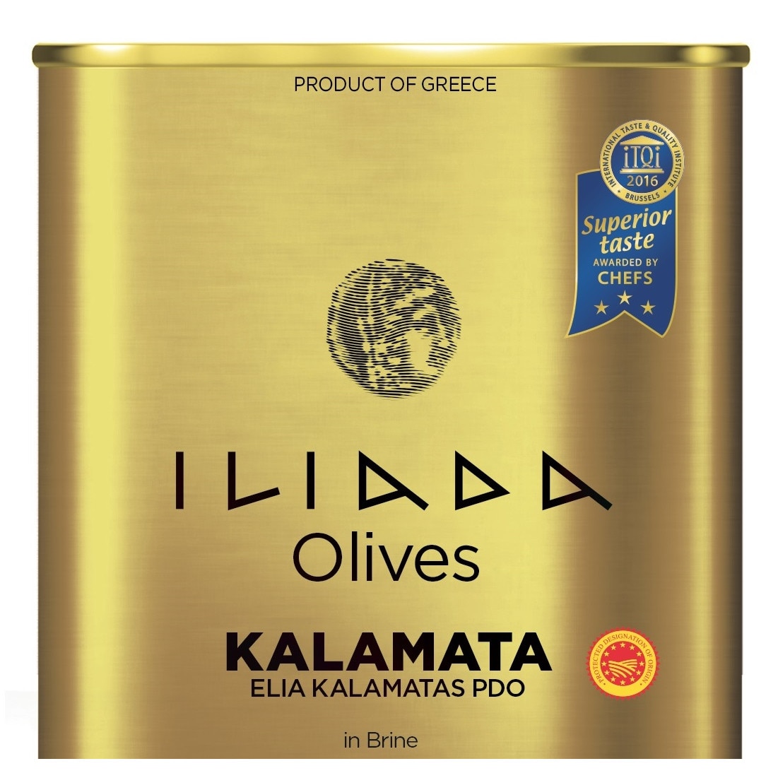 Masline Kalamata PDO intregi cu samburi 500g- Iliada - eMAG.ro