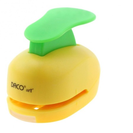 Perforator DACO Hobby, Model Floare, Plastic/Metal, Verde, Diametru 1.8 ...