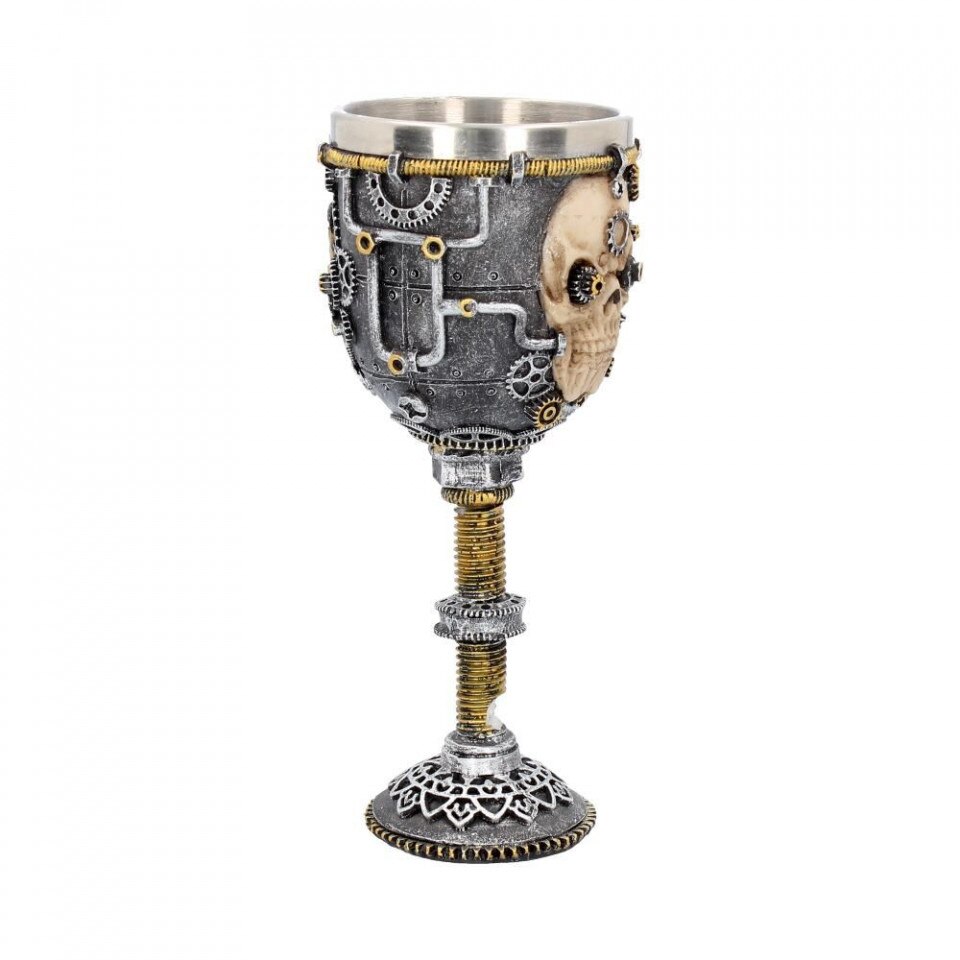 Pocal Craniu Steampunk 18 cm - eMAG.ro