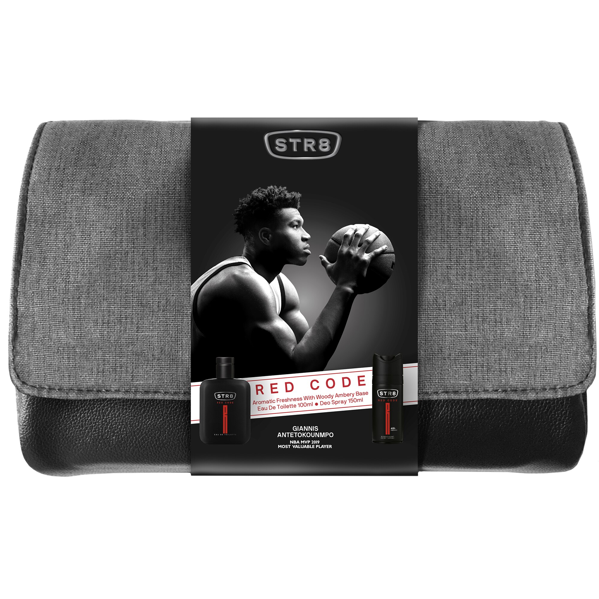 Set cadou STR8 Red Code, Barbati: Apa de toaleta, 100 ml + Deodorant spray, 150 ml - eMAG.ro