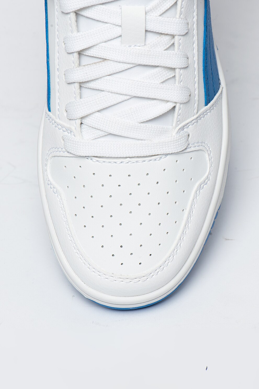 Puma, Спортни обувки Rebound Layup, Бял/Турскосин, 36 EU - eMAG.bg