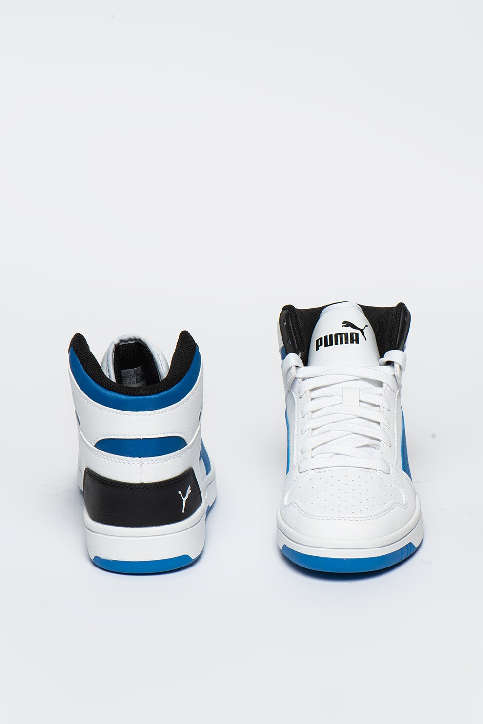 Puma, Спортни обувки Rebound Layup, Бял/Турскосин, 36 EU - eMAG.bg
