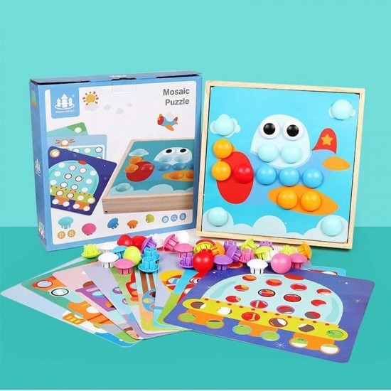 Wisdom cool pixel mozaik kreatív játék, 62 db, Mattelot Toys - eMAG.hu