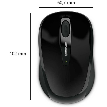 Mouse wireless Microsoft 4000, negru - eMAG.ro