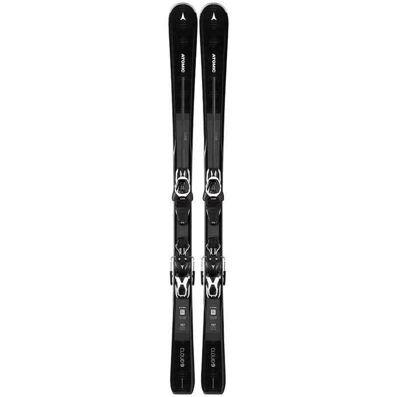 Ски Atomic Cloud 9 + Автомати L10 GW, Black/White, 157cm - eMAG.bg