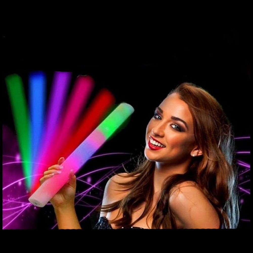 Bagheta Foam stick cu LED verde pentru petreceri - eMAG.ro