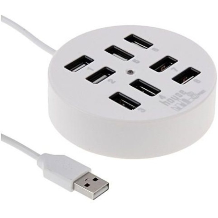 Controler HUB, Mara Shop, USB, Alb - eMAG.ro