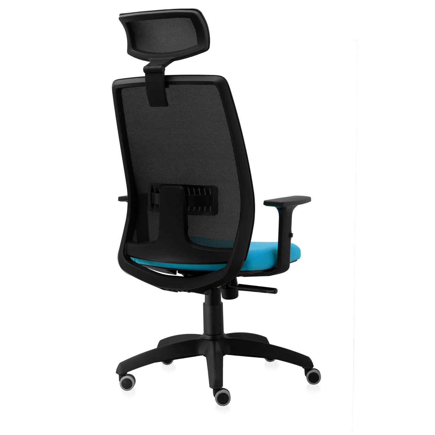 Scaun ergonomic de birou TRAFFIC CHAIRS CONCEPT, mesh NEGRU, sezut ...