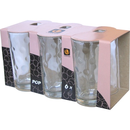 Uniglass Pop 6 darabos vizes pohár készlet, 245 ml - eMAG.hu