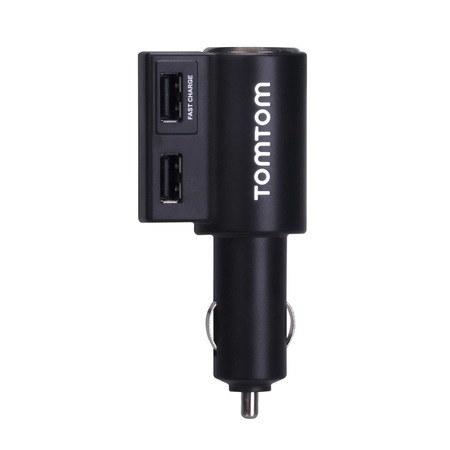 TomTom szivargyújtó adapter, dupla USB autó töltő, 7494 - eMAG.hu