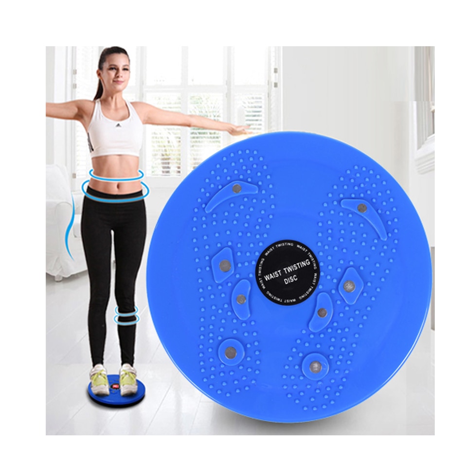 Disc pentru echilibru, 25 cm x 2.8 cm, PP, Albastru - eMAG.ro