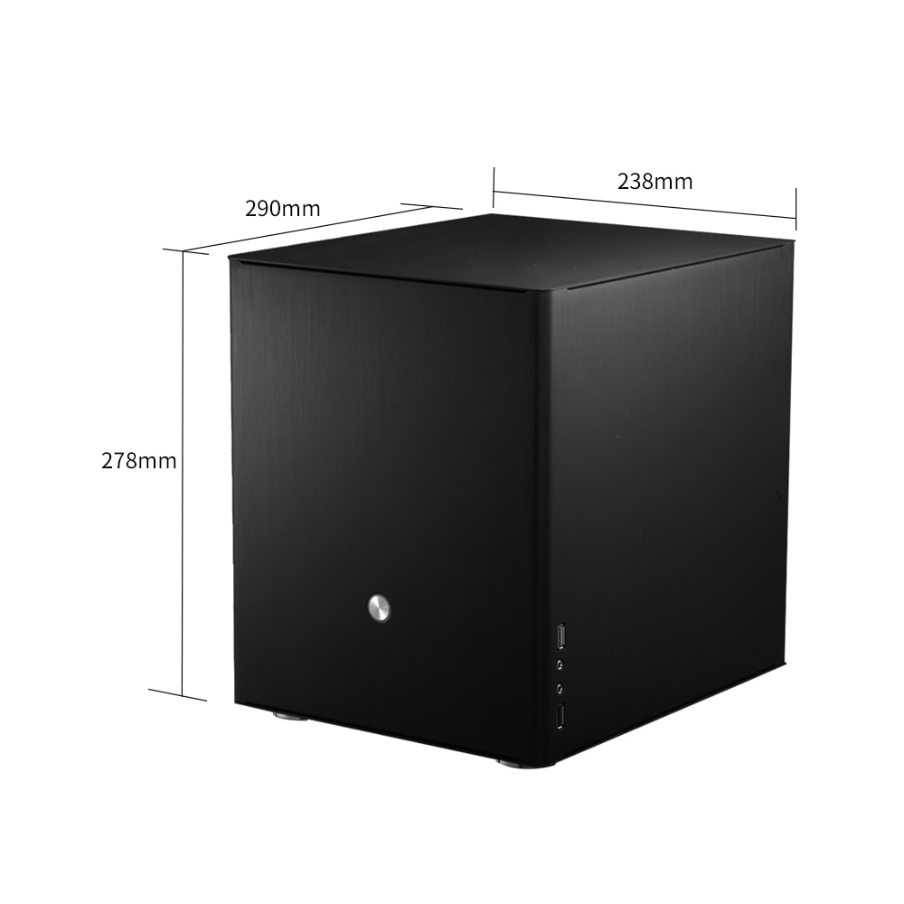 Jonsbo V4 Számítógépház, Cube, mATX - eMAG.hu