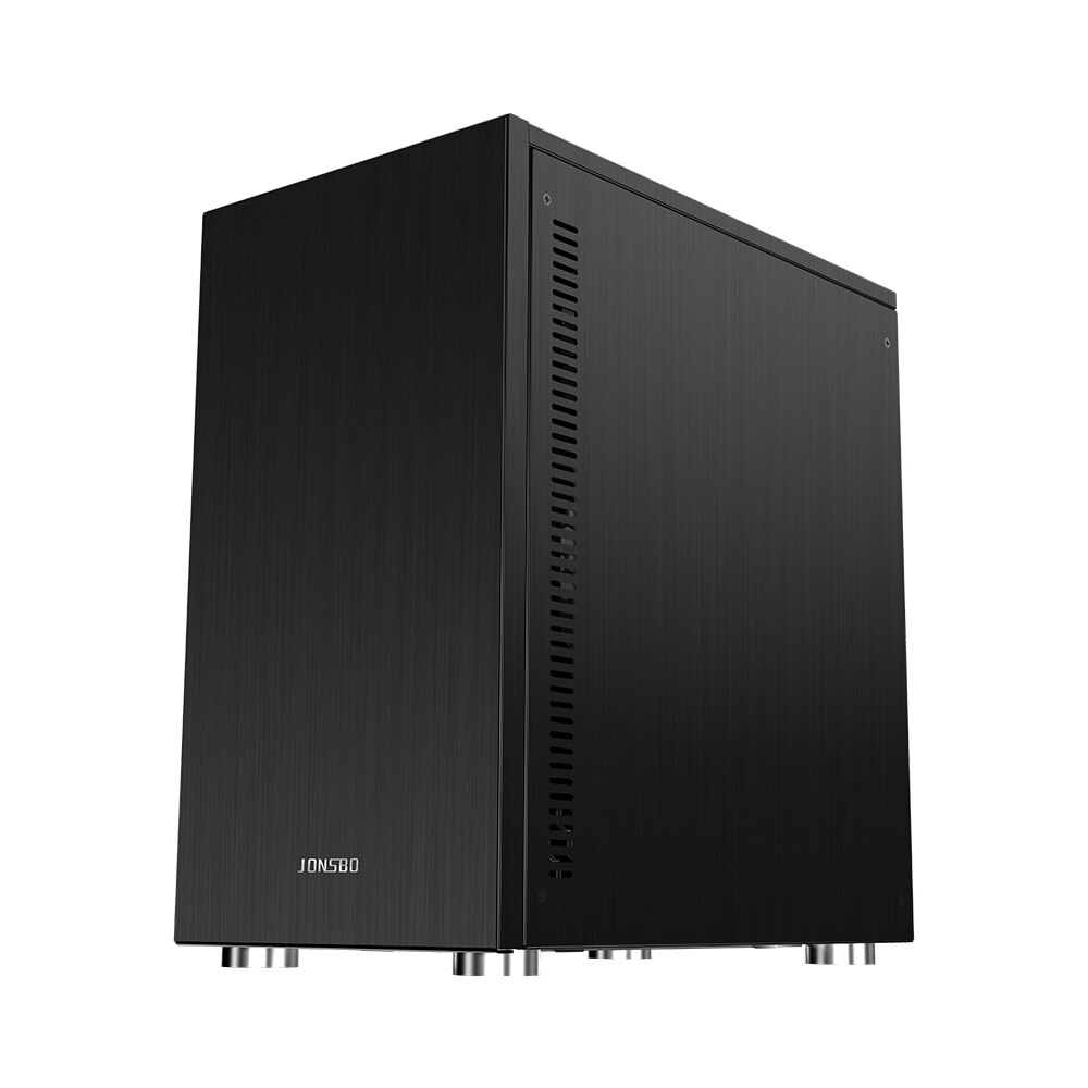 Carcasa Jonsbo C3 Plus, TG, mATX, Negru - eMAG.ro