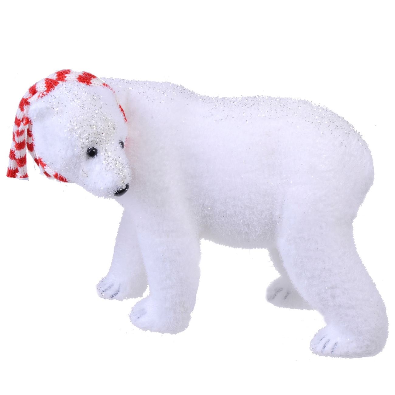 Urs ornamental alb de Craciun, Lioness, 19 x 22 cm - eMAG.ro