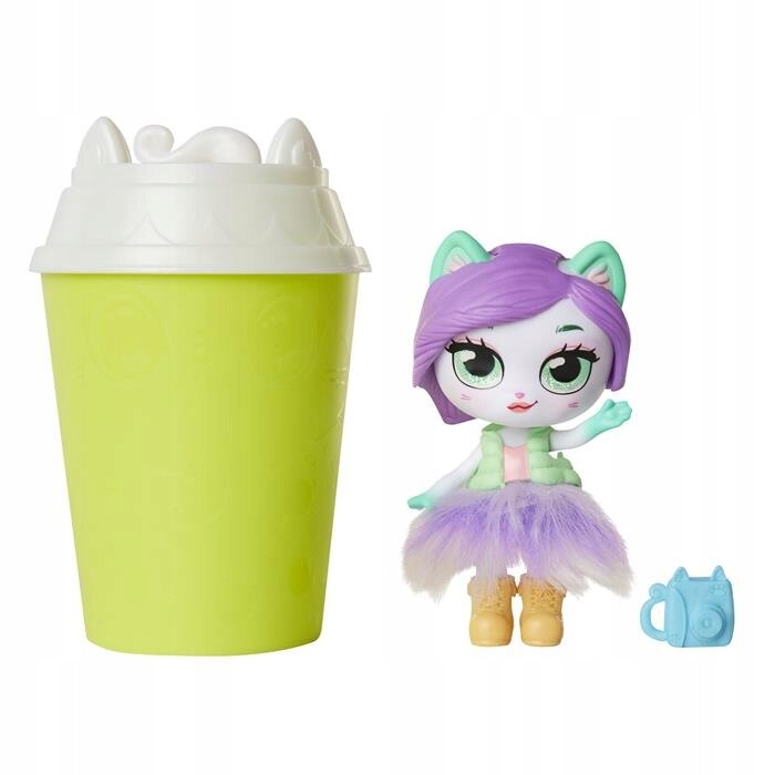 Papusi Kitten Caffe Girls,mini papusa intr-o cana de cafea - eMAG.ro