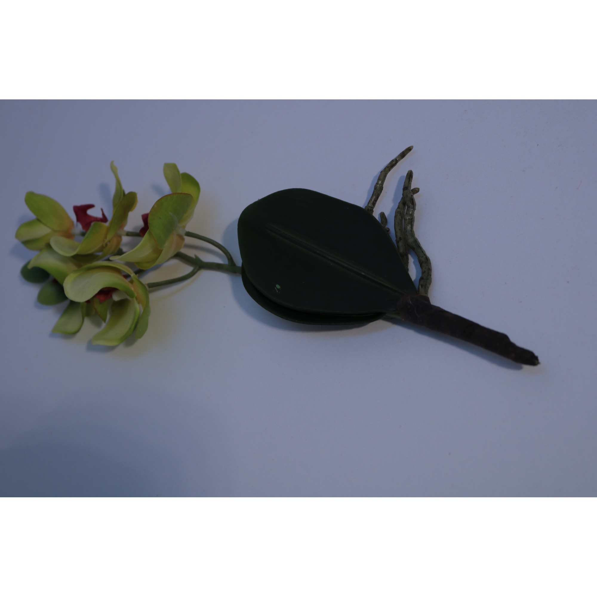 Fir Orhidee cu radacina, verde, 40 cm - eMAG.ro