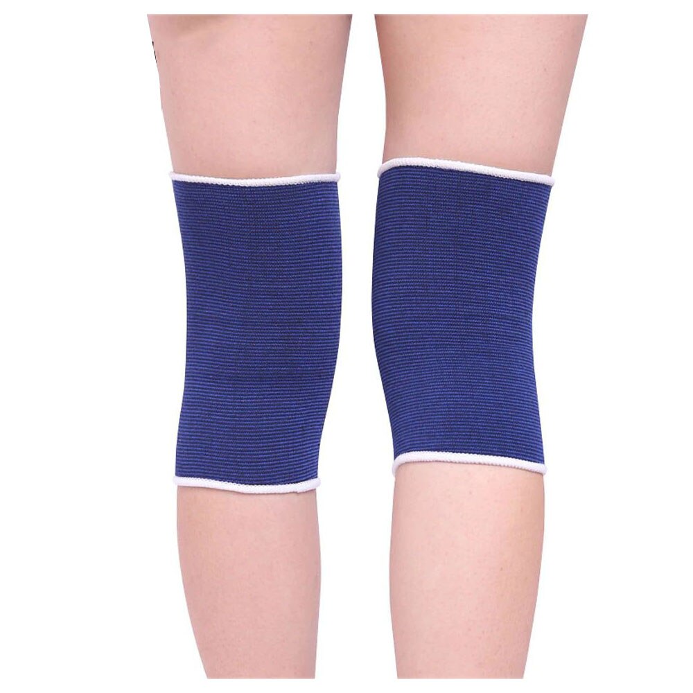 Genunchiere copii, Maxima, Bumbac/Elastan, Albastru - eMAG.ro