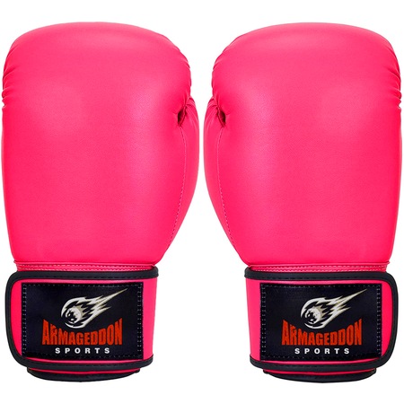 Manusi Box Femei Armageddon Sports Pink, Roz, 10oz - eMAG.ro