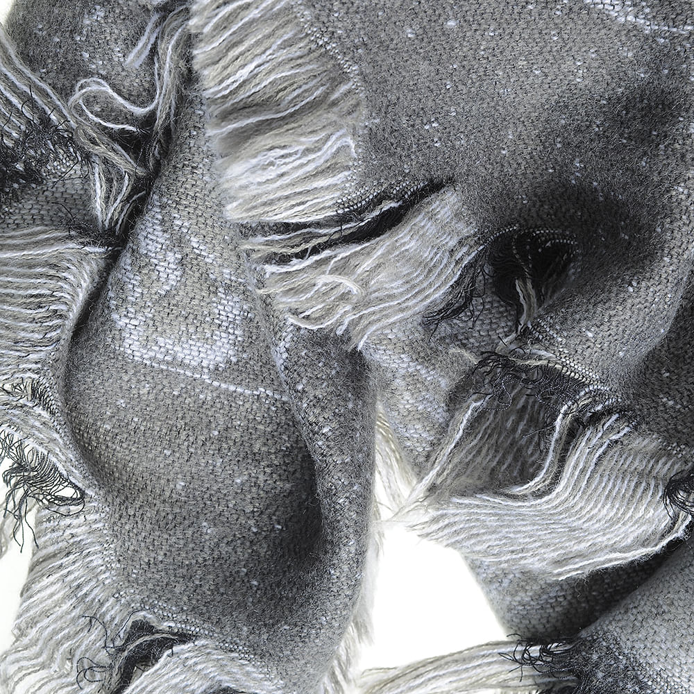 Sal gri cu franjuri, Meli Melo Paris - eMAG.ro