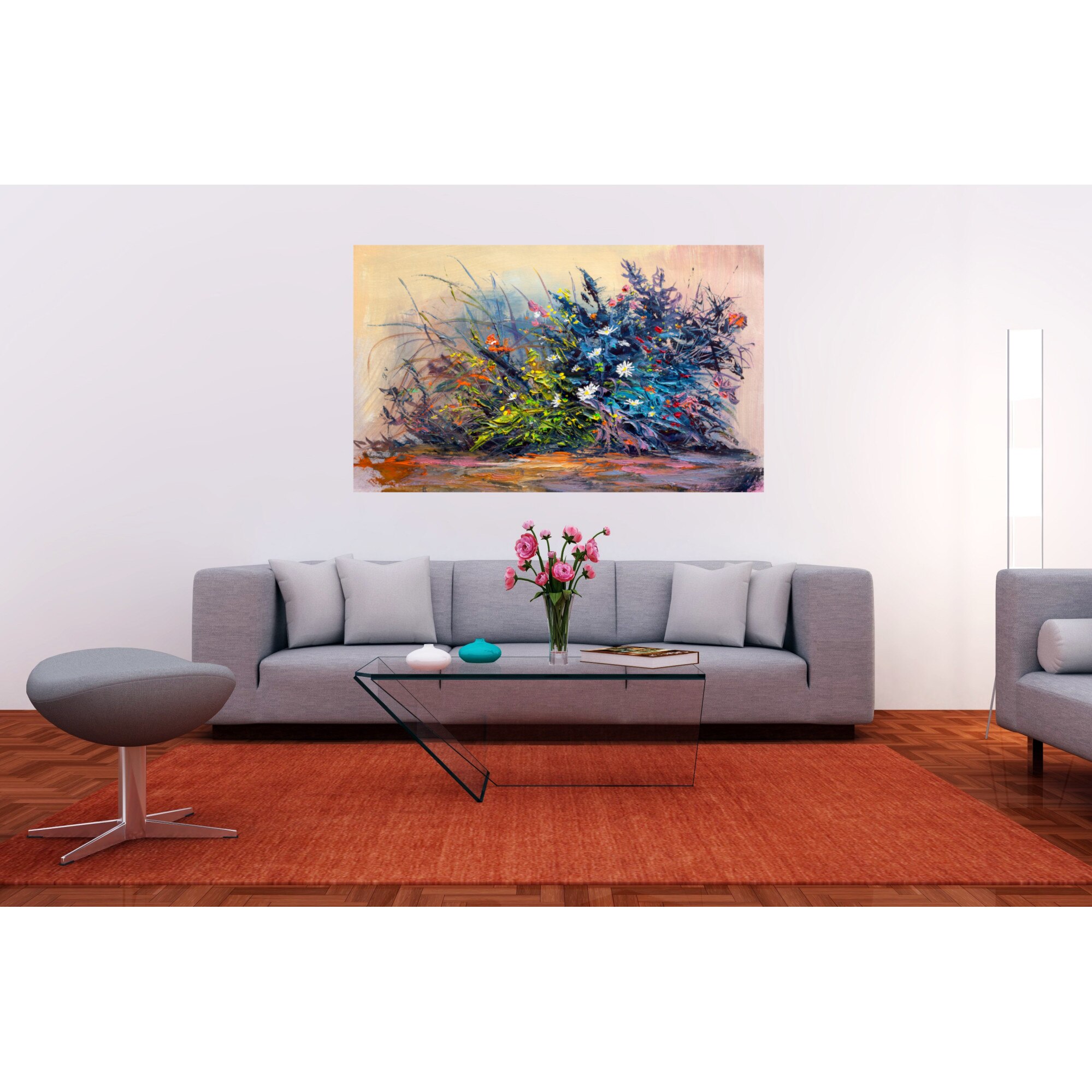 Tablou, Arlata Word Mag, Dormitor, Hol, Flori 1195, Rama Lemn ...