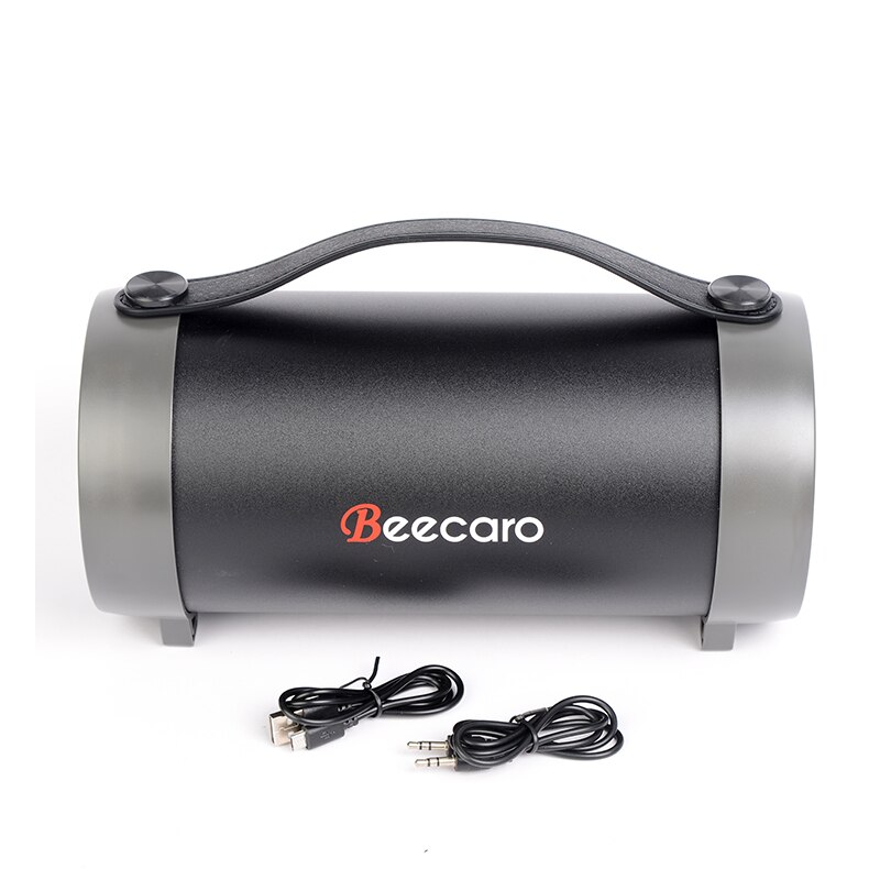 Преносима тонколона BEECARO S22E, Bluetooth, FM радио, литиево-йонна батерия, слот за USB, SD ...