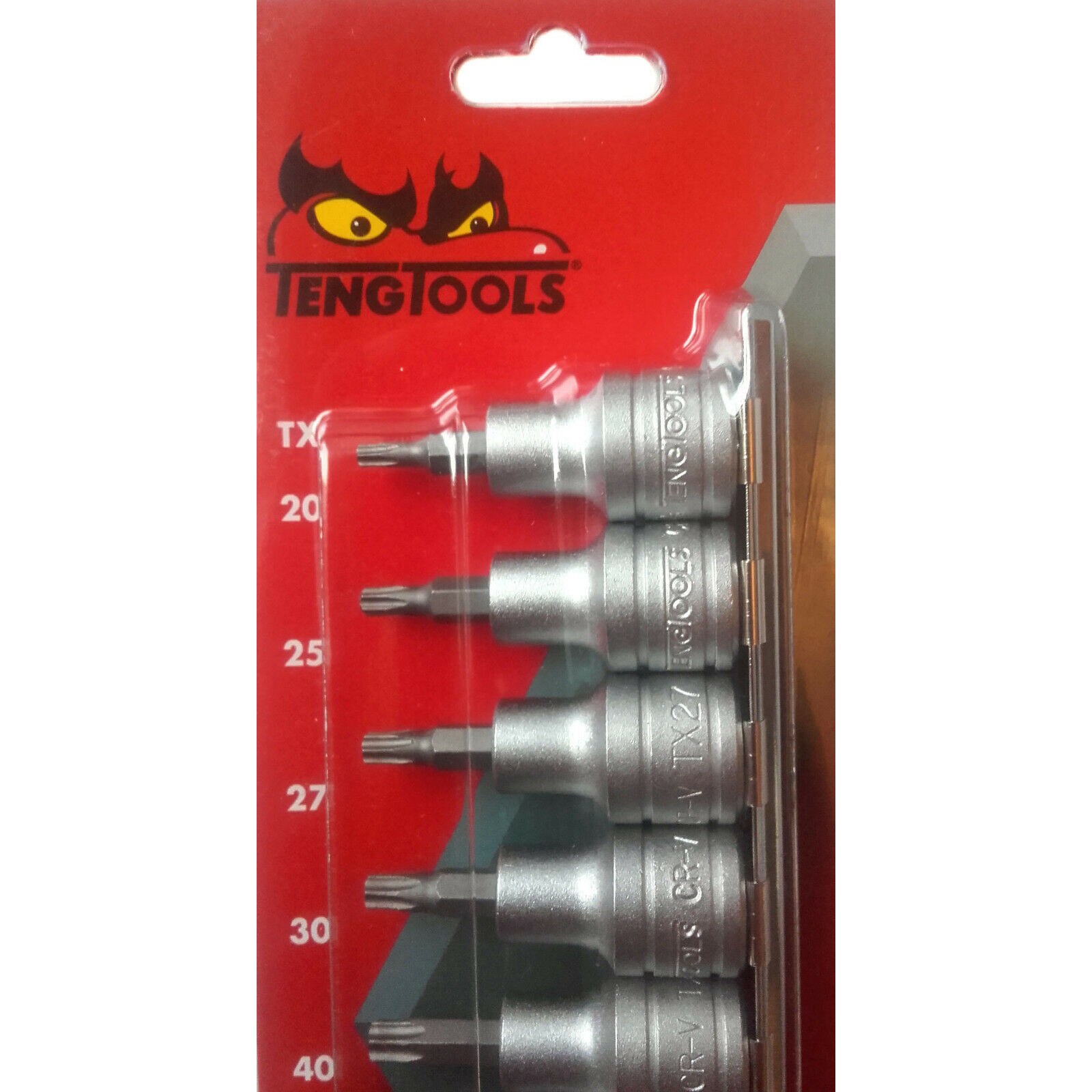 Торкс битове Teng Tools M1213TX, 1/2", 9бр - eMAG.bg