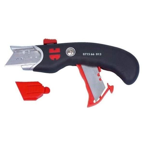 Cutter automat, Wurth, Maner ergonomic antiderapant, Negru/Rosu - eMAG.ro