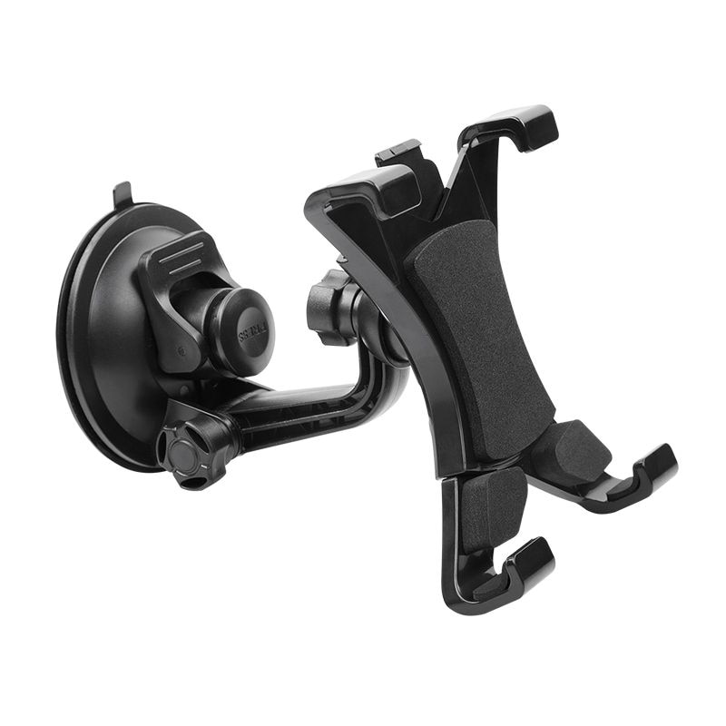 Suport auto reglabil pentru tableta, 7-11 inch, plastic, Negru - eMAG.ro