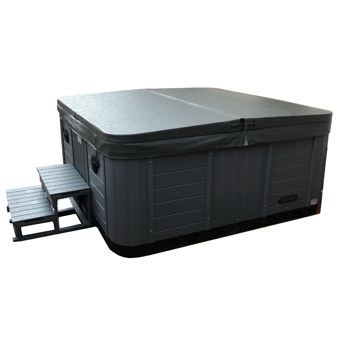 Minipiscina de exterior SPA-319A suprateran, albastru marin, fatada PVC ...