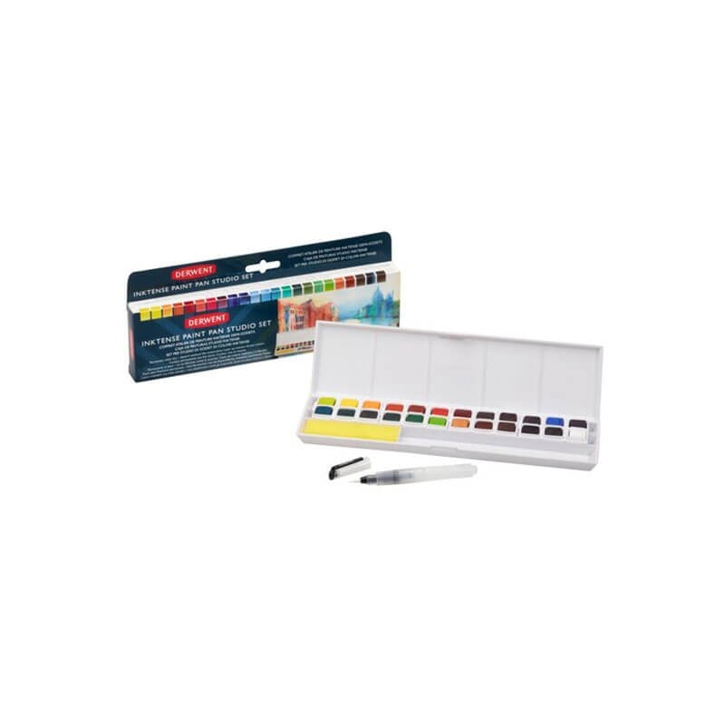 Set 24 Inktense Paint Pan Derwent - eMAG.ro