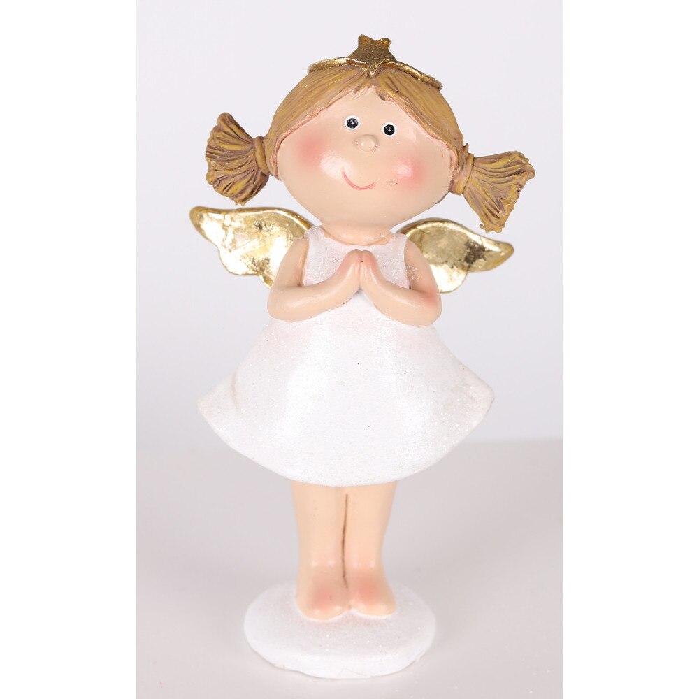 Angyal álló 15cm krém-arany - eMAG.hu