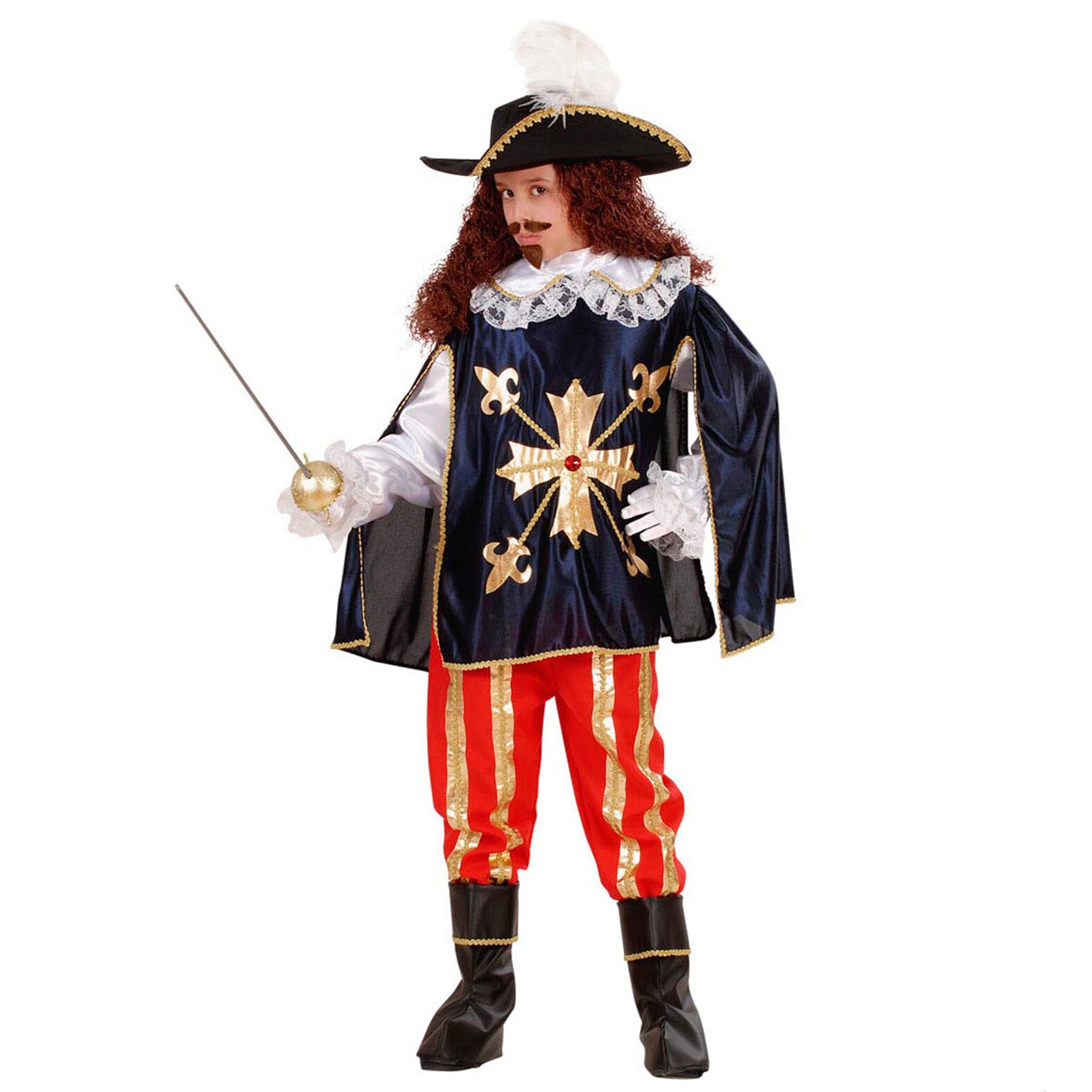 Costum Muschetar Widmann 8-10 ani - eMAG.ro