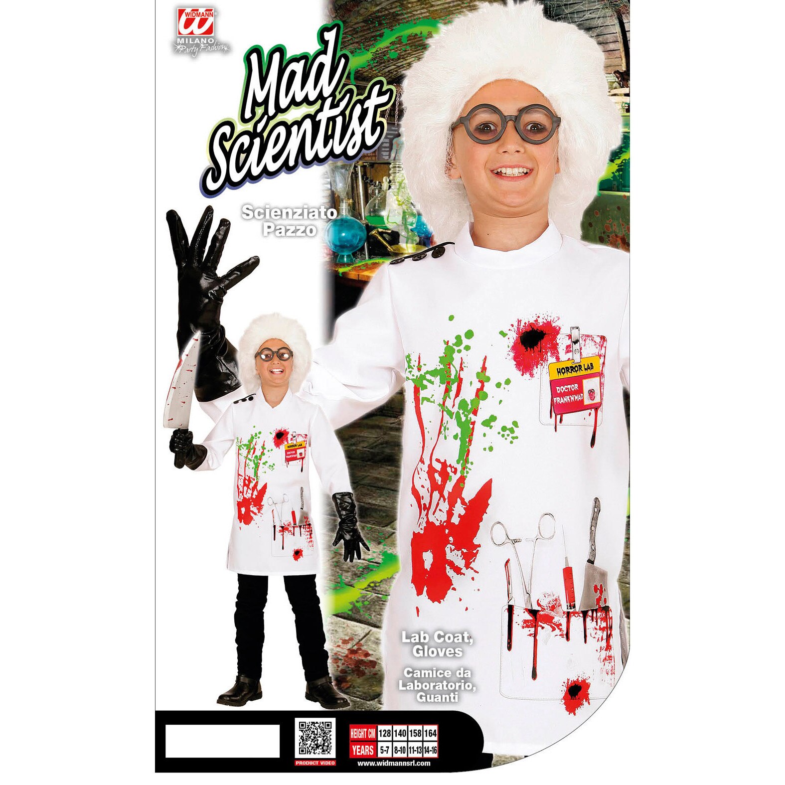 Costum Copil Cercetator Nebun Widmann 11-13 ani - eMAG.ro
