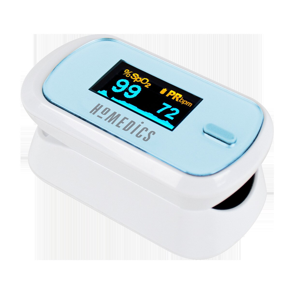 Pulsoximetru HoMedics Oxywatch, afisaj Dual-color OLED, Masoara ...