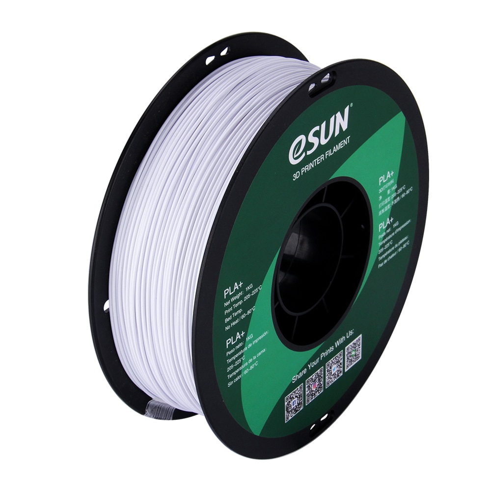 Filament PLA+ Cold white, 1.75mm, 1kg - eMAG.ro